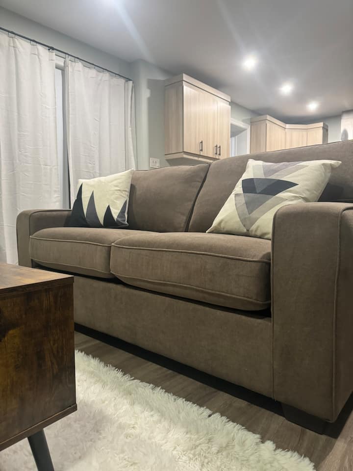 Bright 2 Bdrm + Sofa-bed/private Fenced Yard - Greater Sudbury