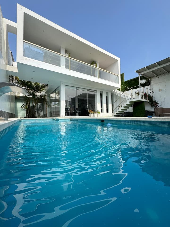 Casa Refugio, Piscina Grande Y Terrazas - Chilca