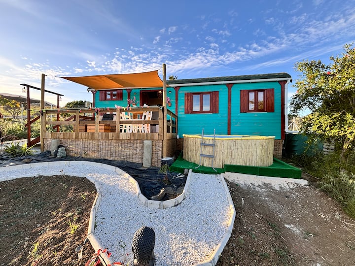 Wooden Chalet With Stunning Views Of Gibraltar. - Estepona