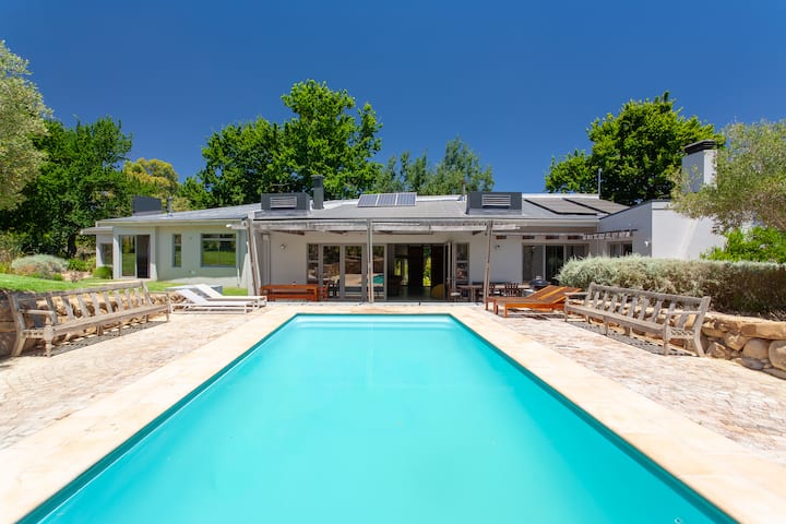 Villa Stellenbosch Cape Town Winelands Pool - Stellenbosch