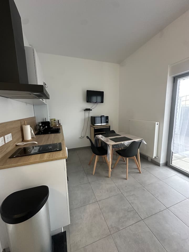 Gîte Chti Picard Mer 100m Wifi Place De Parking - Berck