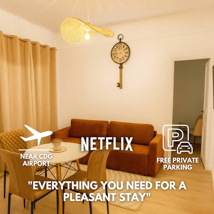 Havre Cosy - Proche Paris, Stade De France-parking - Saint-Denis, France