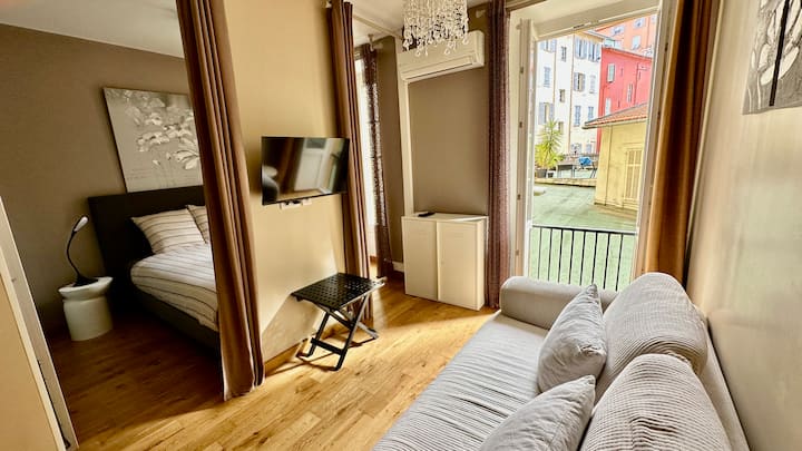 Charmant Appartement Climatisé Proche Port 2 Pers - Nice