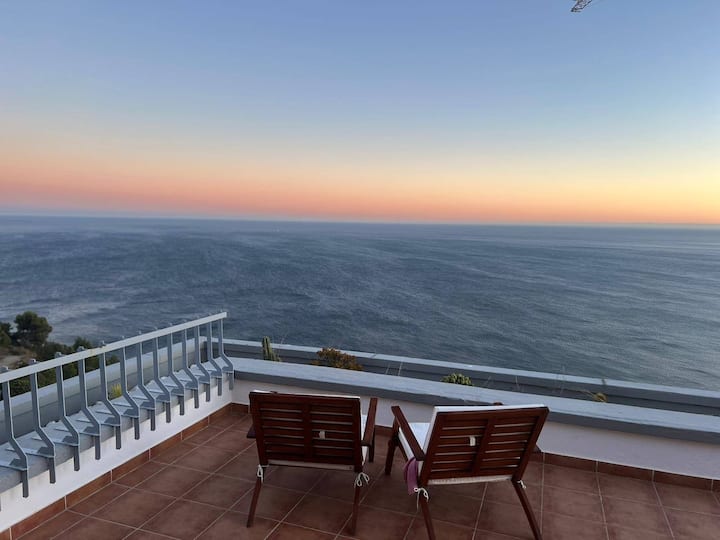 Stunn Ocean View Flat - When Sky Meets The Ocean - Sesimbra