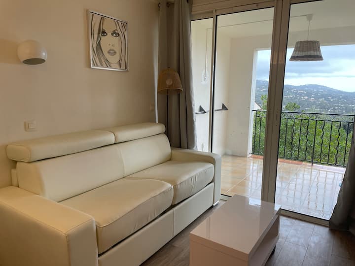 Appartement 3/4 Pers Vue Mer - Les Restanques - Grimaud