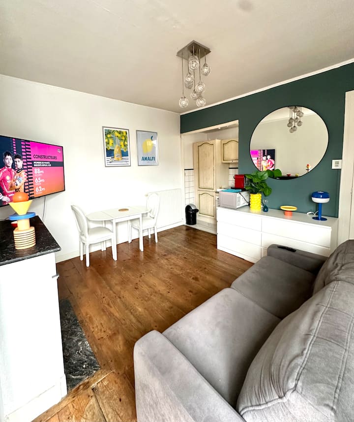 Place Clemenceau , Calme, Lit 180, Fibre Optique - Pau