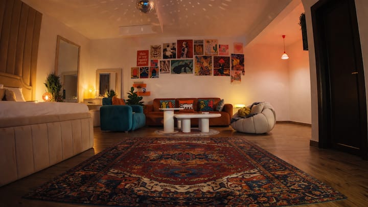 Funky Cozy Studio In  A Classy Compound - Riyadh