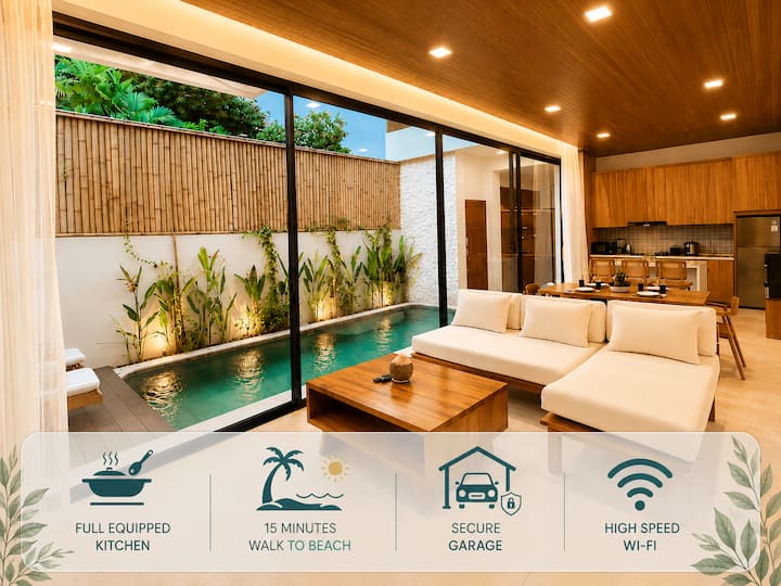 Villa Prada Ii 3br Villa Near To Beach In Seminyak - Kuta