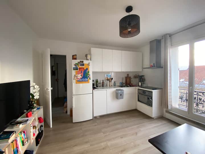 2 Pièces Paris 20e - Porte de Pantin