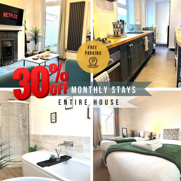 30% Off / Street Parking / Contractor / Relocation - Leicester