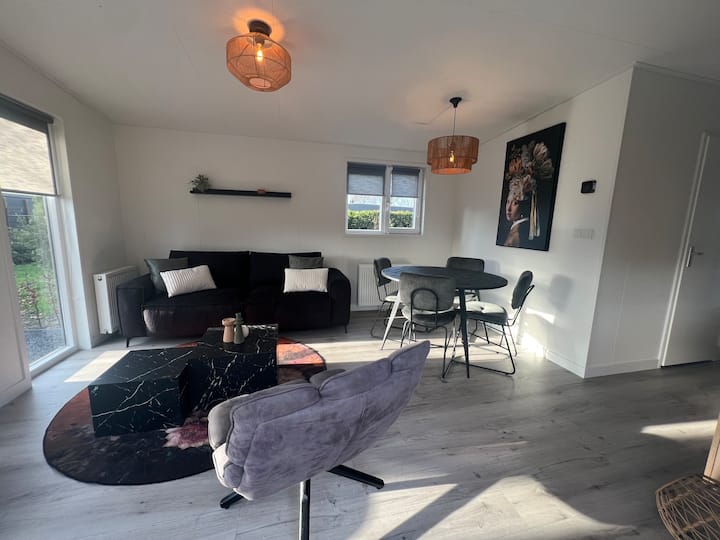 Mooi Nieuw Chalet Op Rustig Park,nunspeet Nr77 - Gelderland