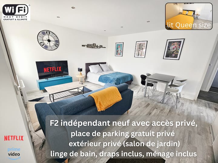F2 Neuf Tout Confort Proche Epinal/ Lac De Bouzey - Lac de Bouzey