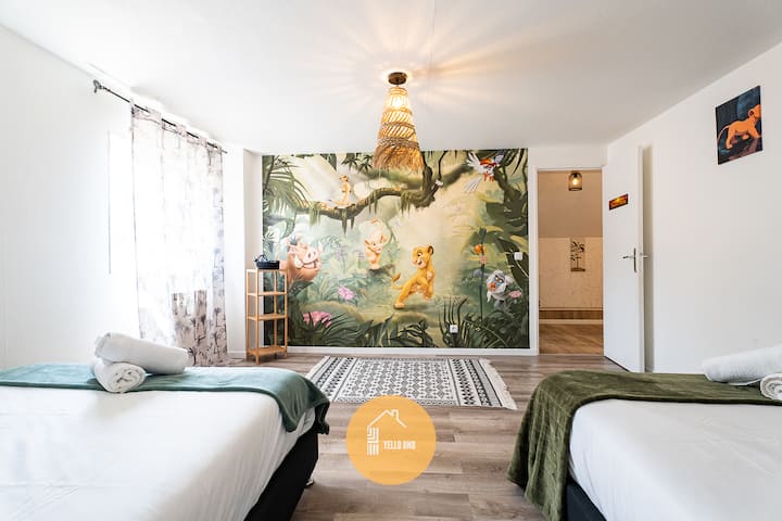 Maison Le M - Le Roi Lion Avec Parking - Disney - Disneyland Paris