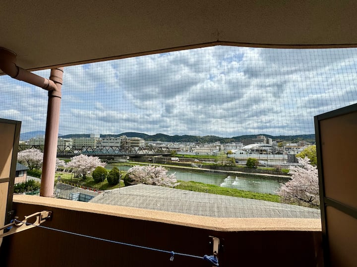 “Easy Stay” Kamoriver Apt M, Walk To Kyoto Station - Kyoto