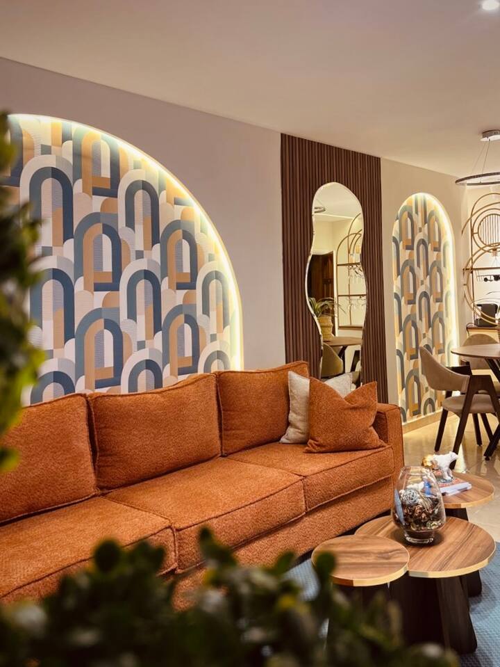 Beachside 3-br Mégacentral Marina Corniche-w/fibre - Tangier