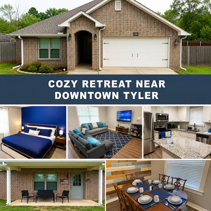 Warm & Cozy 3br Near Downtown Tyler - Chandler, TX