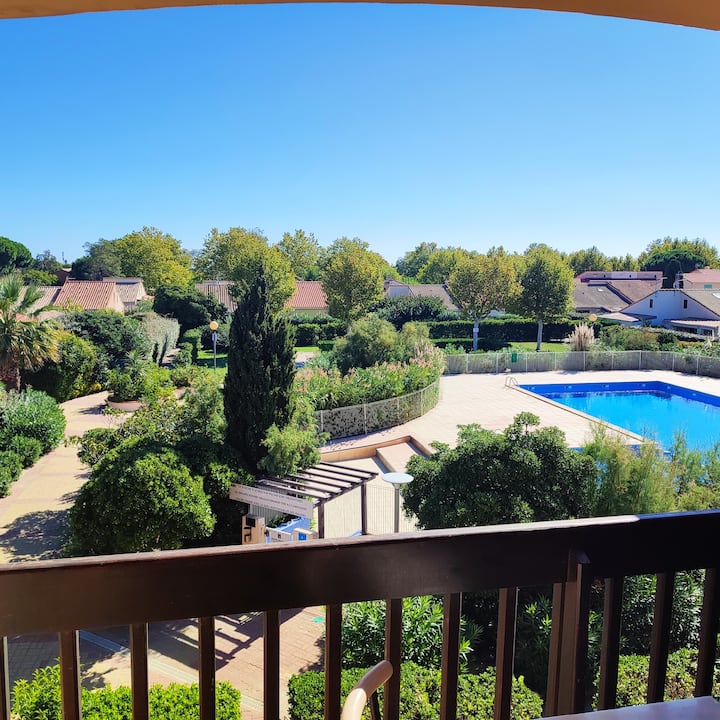 Appartement Belle Vue Piscine - Torreilles Plage