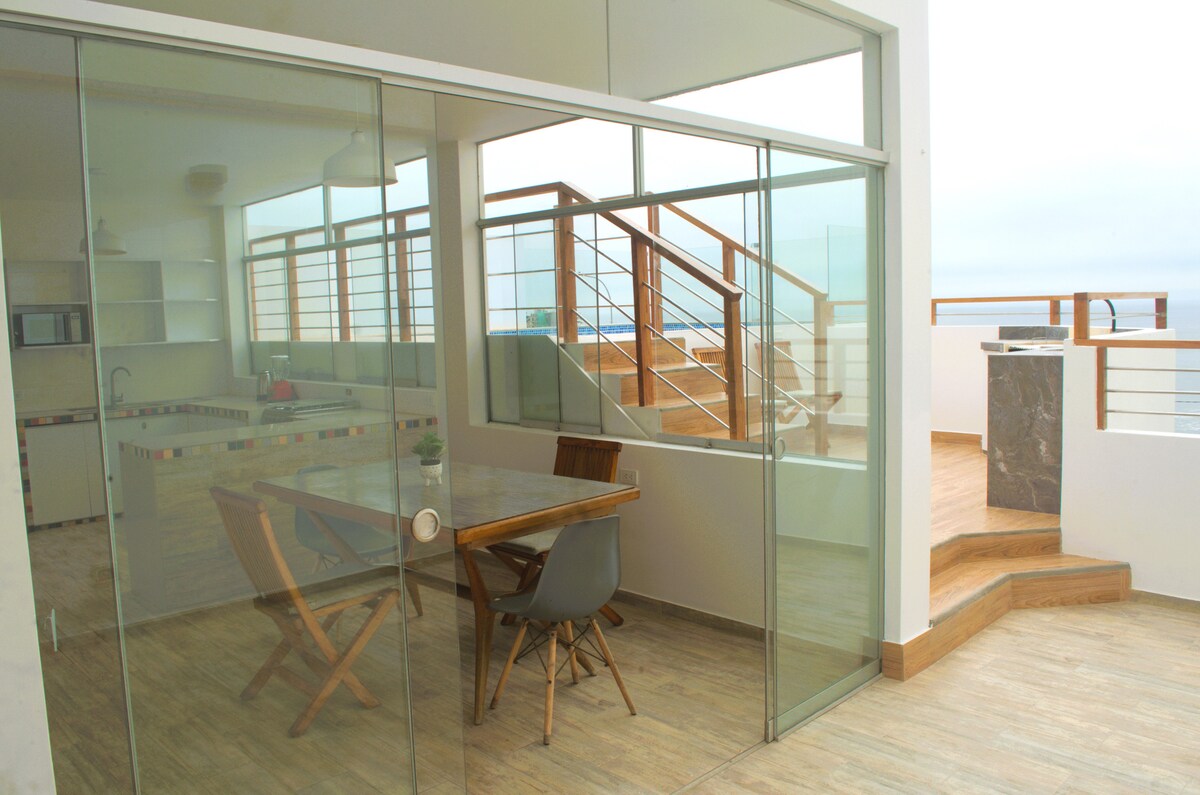 Maison triplex avec vue sur la mer - Appartements à louer à Lima ...