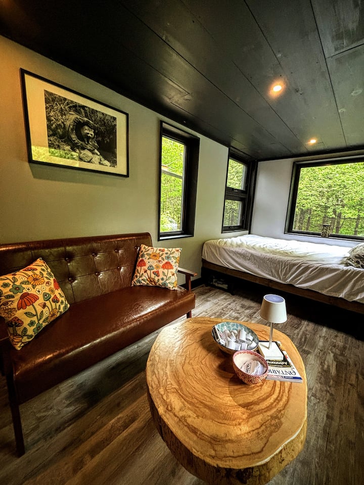 Private Off-grid Cabin Chic & Cozy Forest Escape - Ontario 60