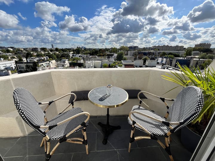 Appartement Vue Exceptionnelle Pour 4 Personnes - Neuilly-sur-Seine