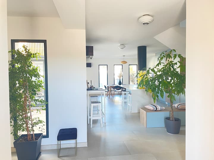 Villa D’architecte Méditerranée - 나르본