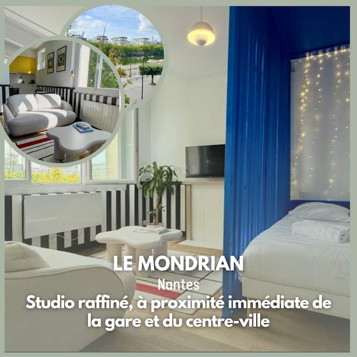 Le Mondrian - Vue Sur Erdre - Proche Gare/tram - Gare de Nantes