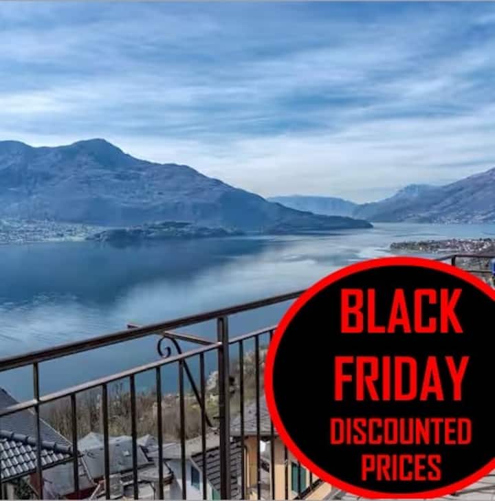 Amazing Terrace On Como Lake - Domaso