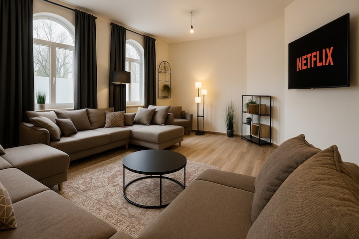 Yfb 170m2, Netflix, 1 Min Ubahn, 15 Personen, Wifi - Núremberg