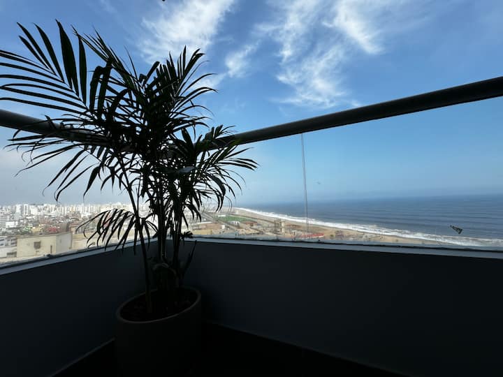 Departamento Frente Al Mar ! - Lima