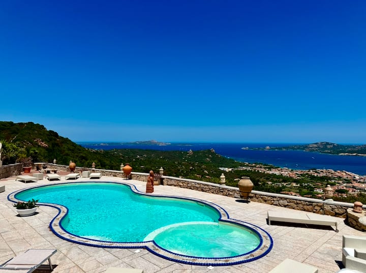 Vue Mer à Couper Le Souffle Villa Avec Piscine - Arzachena