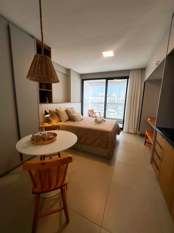 Studio C/ Piscina Próximo à Praia E Farol Da Barra - Barra