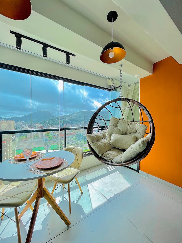 Lindo Studio A 600m Da Praia - Guarujá