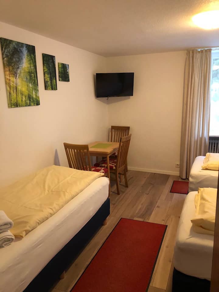 Privates Dreibettzimmer- Hotel Löffelschmiede - Feldberg (Schwarzwald)