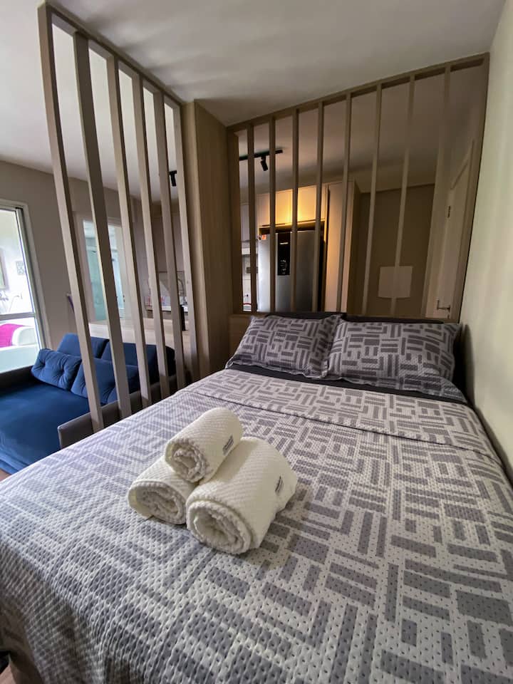 Loft Completo, à 350m Do Shopping Estação! - Curitiba