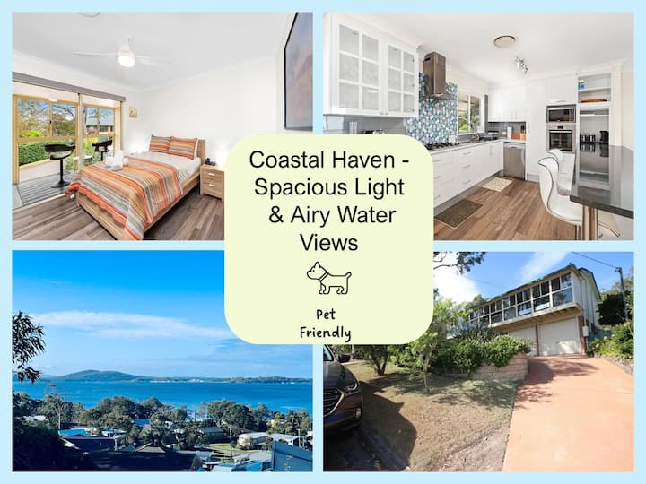 Coastal Haven - Spacious Light & Airy Water Views - Lemon Tree Passage
