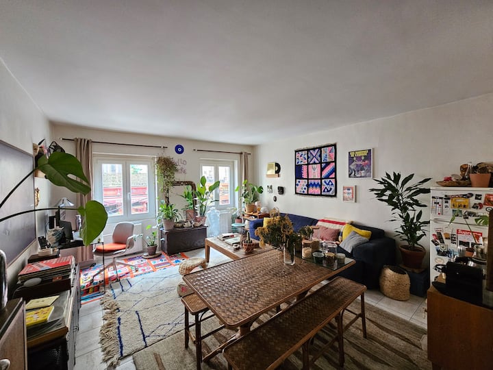 Bel Appart, Cosy Dans Le Centre - París