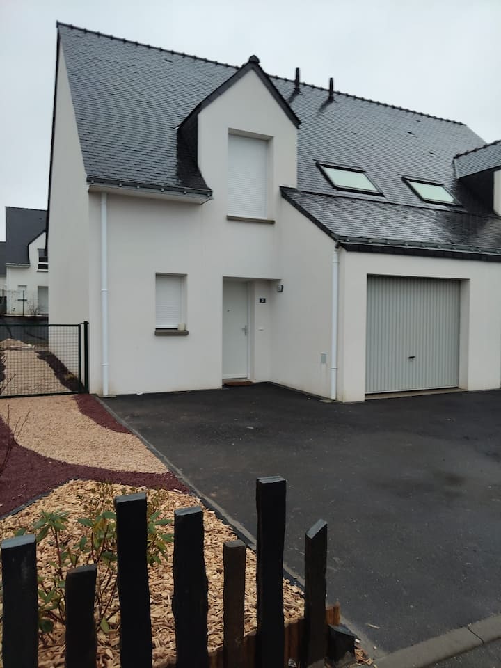 Maison Moderne à Baden Proche Du Golfe Du Morbihan - Larmor-Baden