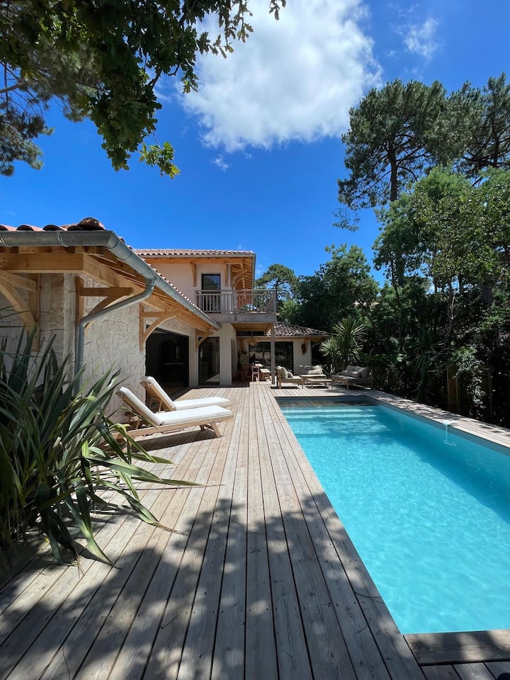 Superbe Villa Piscine Chauffée - Arcachon