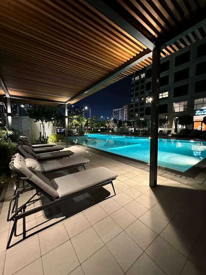 Dutch Luxury 1 Bed Apartment - Private Beach - アブダビ