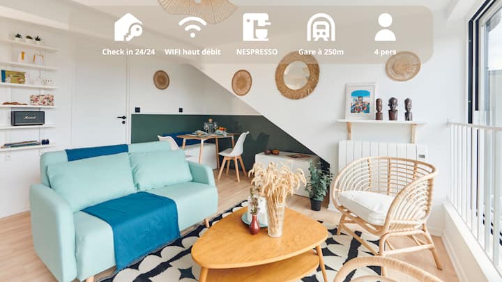 Appartement 2 Pièces Lumineux à 2 Minutes De Lille - Lille