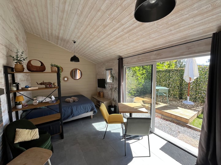 Studio Avec Terrasse Et Vélos, Lit Queen Size - Bassin d'Arcachon