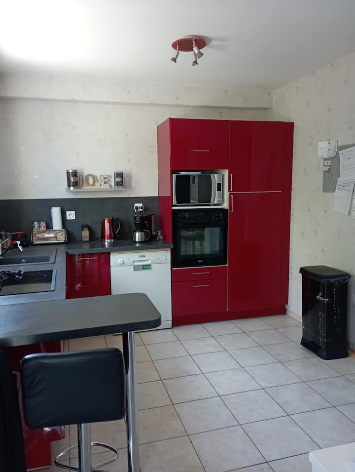 Chez Paco Et Pascale.
Chambre Spacieuse De 15 M2 - Combourg