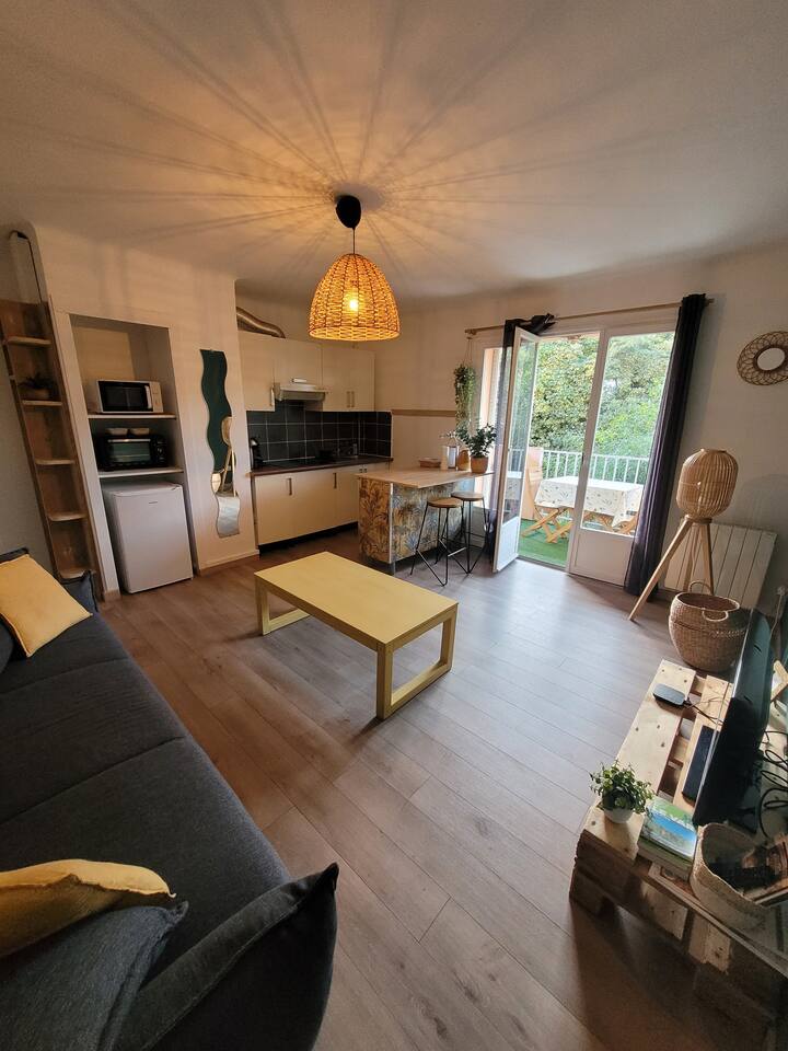 Joli T2 à Giens - Plage de Porquerolles