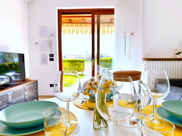 Ground Floor! Private Garden And Parking! - Manerba del Garda