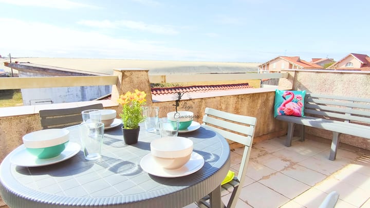 L'appt Du Bonheur, Vue Sur La Dune, Parking Privé - Biscarrosse