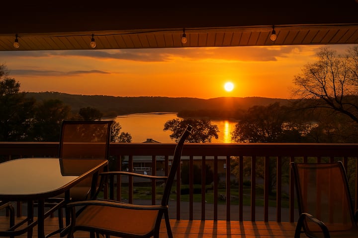 Sunset Lakeview 2br Condo Stunning Views - Kimberling City, MO