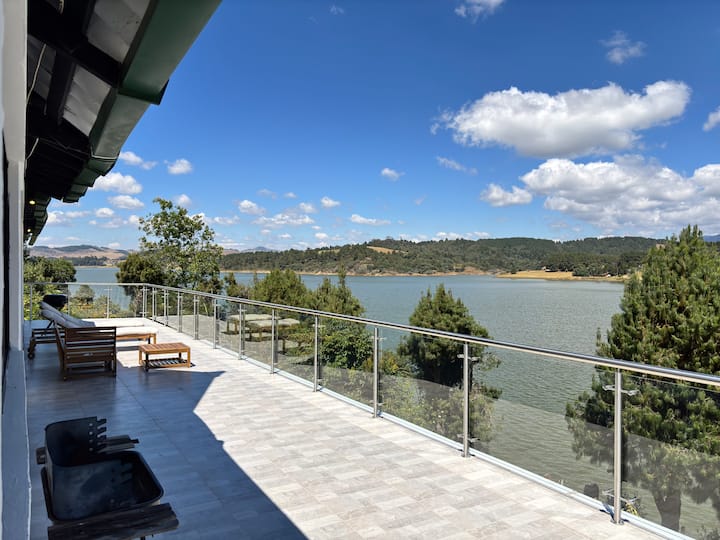 El Silencio Del Sisga Lakefront Villa - Chocontá