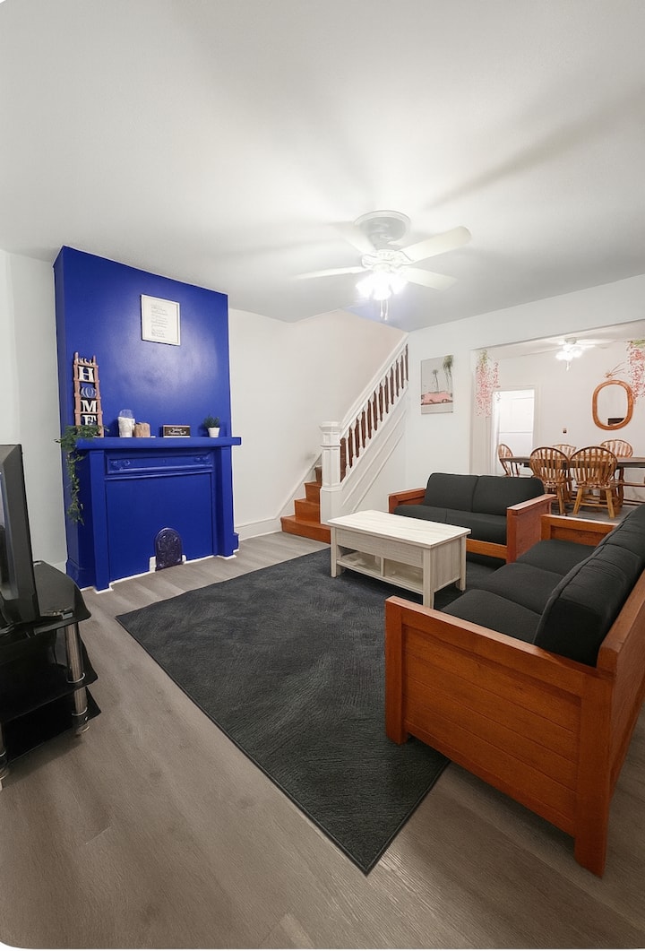 West Philly/free Parking/5 Bedroom/2bath - Filadelfia