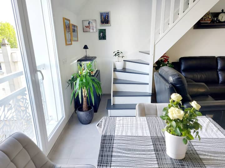 Green Family Apartment In Chilly Mazarin - Chilly-Mazarin