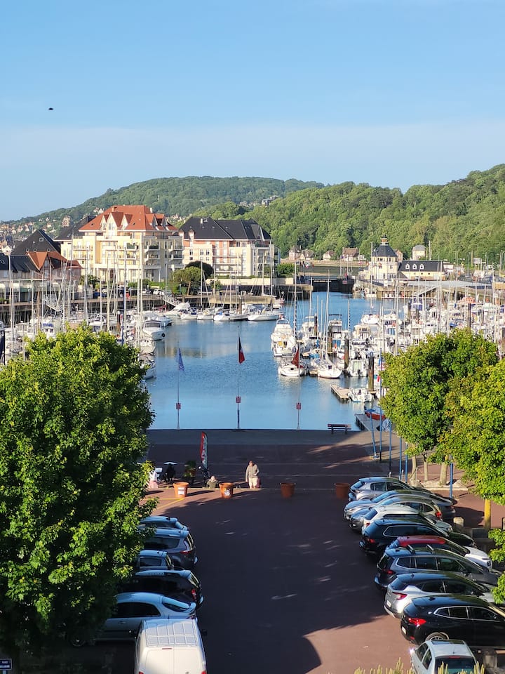 Appartement Cosy-vue Port-balcon - Dives-sur-Mer